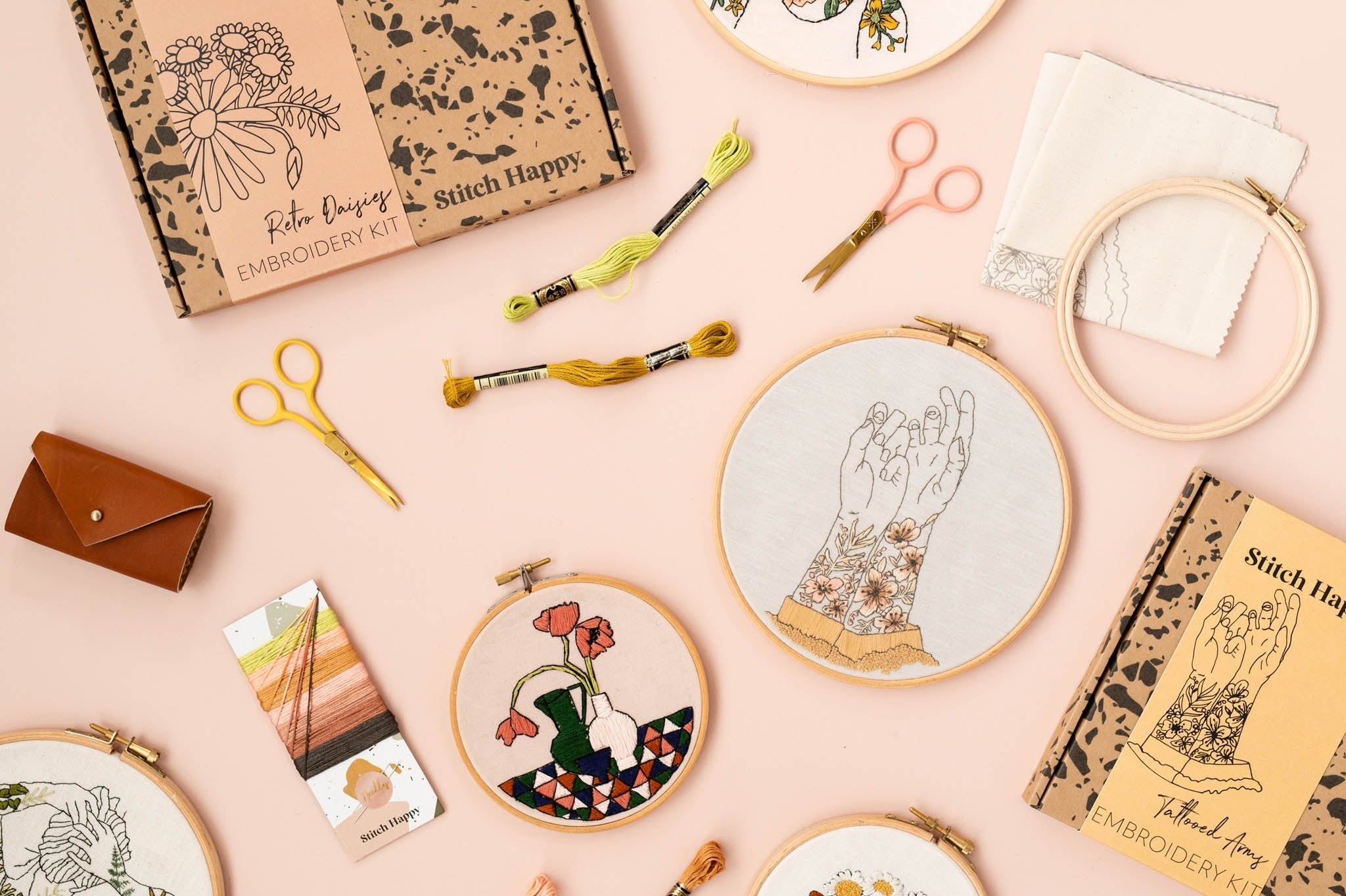 Embroidery kits and cross stitch kits for the modern maker – Stitch Happy.