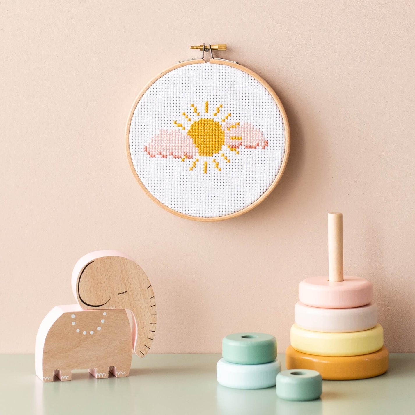 Cross Stitch Craft Kit - Sunshine – Stitch Happy.